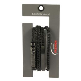 Adelia&acute;s Armband ADELIA&acute;S "Herren Armband &ndash; Lederarmband aus Leder 23 cm", schwarz, Armb&auml;nder, Herren, 23cm, Leder, Armband, Zum Verschenken &ndash; passend f&uuml;r viele Anl&auml;sse