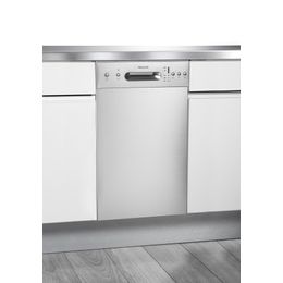 Hanseatic Unterbaugeschirrsp&uuml;ler "HGU4582E97736BI", Energieeffizienz: E (A-G), silber (edelstahl), B:44,8cm H:81,5cm T:57cm, Geschirrsp&uuml;ler, inkl. 3 Jahre Herstellergarantie, Topseller