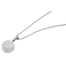Adelia&acute;s Kette ohne Anh&auml;nger ADELIA&acute;S "Damen Halskette mit Anh&auml;nger &ndash; aus Edelstahl", silber, Halsketten, Damen, 48cm, Edelstahl, Perfekt als Geschenk f&uuml;r besondere Menschen