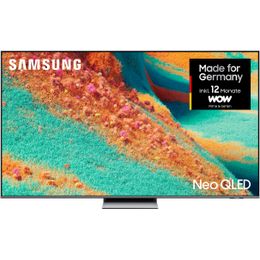 Samsung QLED-Fernseher "GQ85QN85FAU QLED Mini LED-Fernseher", Energieeffizienz: F (A-G), schwarz, 85 &Prime;, Fernseher, NQ HDR+, 4K AI Upscaling, Dolby Atmos & AI Sound, Gaming bis zu 144Hz