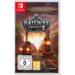 KALYPSO MEDIA Spielesoftware "Railway Empire 2 - Deluxe Edition", transparent (ohne farbbezeichnung), Nintendo Switch, Spielesoftware