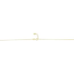 Adelia&acute;s Kette ohne Anh&auml;nger ADELIA&acute;S "Damen Halskette &ndash; Herz aus 925 Silber 42 cm", gold, Halsketten, Damen, 42cm, Silber 925 (Sterlingsilber), Ein kleines Geschenk mit gro&szlig;er Wirkung