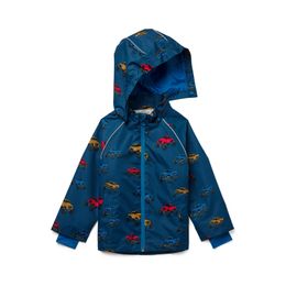 Tchibo - Kinder-Thermo-Regenjacke mit Fleecefutter - Baby - Gr. 74/80 - dunkelblau