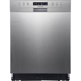 Hanseatic Unterbaugeschirrsp&uuml;ler "HGU6082C13J7709DI", Energieeffizienz: C (A-G), silber (edelstahl), B:59,8cm H:81,5cm T:57cm, Geschirrsp&uuml;ler, inkl. 3 Jahre Herstellergarantie