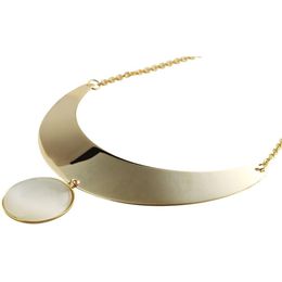 Adelia&acute;s Kette ohne Anh&auml;nger ADELIA&acute;S "Damen Halskette aus Edelstahl 50 cm", gold, Halsketten, Damen, 50cm, Edelstahl, Ideal als Geschenk &ndash; dezent und elegant