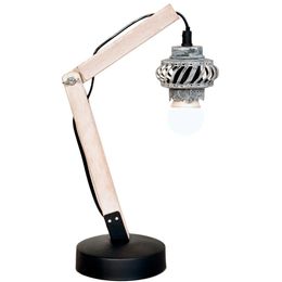 Kayoom Tischleuchte "Tischlampe Rossa V", grau, 1, H: 38,5cm, 1 Stk., Leuchten, modern, kombinierbar, Tischleuchte