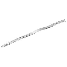 Adelia&acute;s Gliederarmband ADELIA&acute;S "Unisex Armband &ndash; Gliederarmband aus Edelstahl 21,5 cm", silber, Armb&auml;nder, Damen, 22cm, Edelstahl, Gliederarmband, Zum Verschenken &ndash; passend f&uuml;r viele Anl&auml;sse