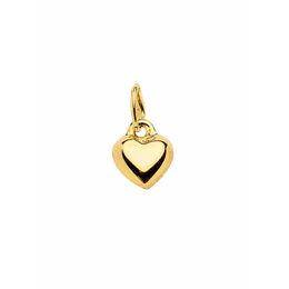 Adelia&acute;s Kettenanh&auml;nger ADELIA&acute;S "333 Gold Anh&auml;nger Herz", gold, Schmuckanh&auml;nger, Damen, Gold, Kettenanh&auml;nger, 333 Gold Goldschmuck f&uuml;r Damen