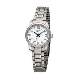 Regent Uhren Titanuhr REGENT, titansilberfarben, Armbanduhren, Damen, Quarzuhr, Armbanduhr, Damenuhr, analog