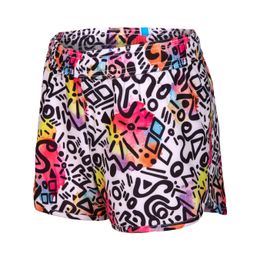 arena Printed Kinder-Beach-Shorts - M&auml;dchen - Gr. 128 - print