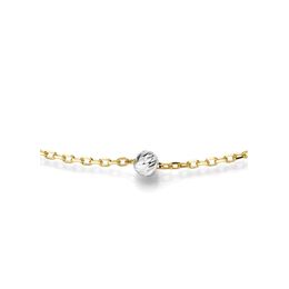 Adelia&acute;s Kette ohne Anh&auml;nger ADELIA&acute;S "Neuheit 2026 - Collier Halskette aus 333 Wei&szlig;gold", silber, Halsketten, Damen, 45cm, Gold