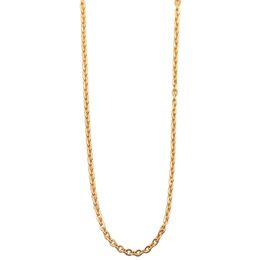 Adelia&acute;s Kette ohne Anh&auml;nger ADELIA&acute;S "Unisex Halskette &ndash; Ankerkette aus Edelstahl 70 cm", gold, Halsketten, Damen, 70cm, Edelstahl, Ein Geschenk, das Freude macht