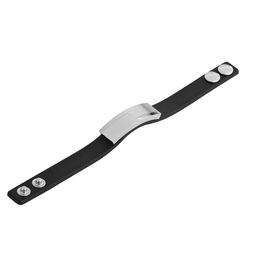 Adelia&acute;s Armband ADELIA&acute;S "Unisex Armband aus Leder 23 cm", schwarz, Armb&auml;nder, Damen, 23cm, Leder, Armband, Perfekt als Geschenk f&uuml;r besondere Menschen