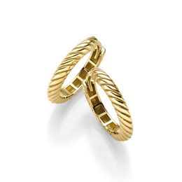 Adelia&acute;s Paar Creolen ADELIA&acute;S "Neuheit 2026 - Creolen Ohrringe 2,8 mm aus 333 Gelbgold", gold, Ohrringe, Damen, Damen, Gold