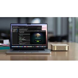nVidia Mini-PC "DGX Spark", gold, ohne Betriebssystem, 128 GB RAM 4.000 GB SSD, Desktop-PCs