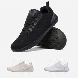 Barfu&szlig;schuh DOTALES "Easystep 2.0 Barfu&szlig;schuhe Damen & Herren", Damen, Gr. 36, Normalschaft, schwarz, Baumwolle, Polyurethan, Basic, Schuhe Barfu&szlig;schuh, Das Original-Barfu&szlig; Sneaker, Minimalschuhe, Schnellverschluss
