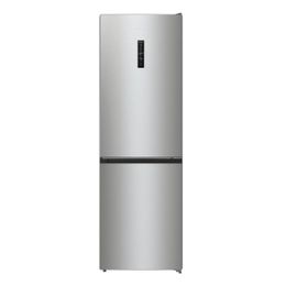 Gorenje K&uuml;hl-/Gefrierkombination "NRK619C61", Energieeffizienz: C (A-G), silber (inox), Rechtsanschlag, wechselbar, Display au&szlig;en, K&uuml;hlschr&auml;nke, AdaptTech - des Ger&auml;t passt sich Ihren Bediengewohnheiten an