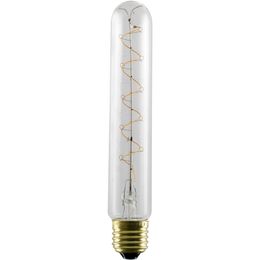 Segula LED-Filament "LED Tube klar, E27", Energieeffizienz: G (A-G), transparent, klar, L:20cm &Oslash;:3,2cm, Leuchtmittel