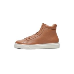 Sneaker Henry Stevens "Travis MTS", Herren, Gr. 48, braun, Kalbsleder, Schuhe Sneaker