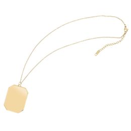 Adelia&acute;s Kette ohne Anh&auml;nger ADELIA&acute;S "Unisex Halskette mit Anh&auml;nger &ndash; aus Edelstahl", gold, Halsketten, Damen, 47cm, Edelstahl, Geschenkidee: zeitlos und vielseitig