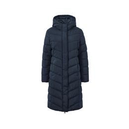 Tchibo - Steppmantel mit Kapuze - Damen - Gr. 50 - dunkelblau