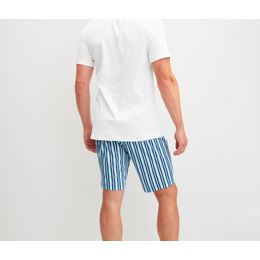 Tchibo - Calida Herren-Shorty-Pyjama-Set - Herren - Gr. L - wei&szlig;
