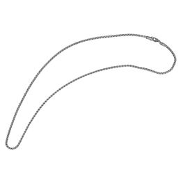 Adelia&acute;s Kette ohne Anh&auml;nger ADELIA&acute;S "Unisex Halskette &ndash; Schlangenkette aus Edelstahl 60 cm", silber, Halsketten, Damen, 60cm, Edelstahl, Ein Geschenk, das Freude macht