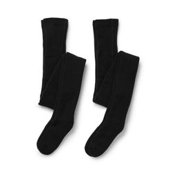 Tchibo - 2 Paar Kinder-Frottee-Thermostrumpfhosen - Jungen - Gr. 122/128 - schwarz