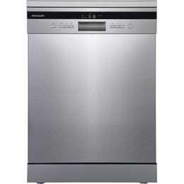 Hanseatic Standgeschirrsp&uuml;ler "HG6085C14T7635EI", Energieeffizienz: C (A-G), silber (silberfarben), B:59,8cm H:84,5cm T:60cm, Geschirrsp&uuml;ler, inkl. 3 Jahre Herstellergarantie