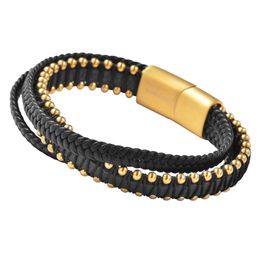 Adelia&acute;s Armband ADELIA&acute;S "Unisex Armband &ndash; Lederarmband aus Leder 19 cm", schwarz, Armb&auml;nder, Damen, 19cm, Leder, Armband, Sch&ouml;ne Geschenkidee zum einen besonderen Tag