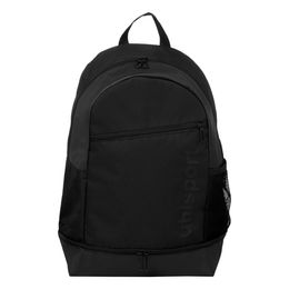 Rucksack Uhlsport "Rucksack Essential", Herren, Gr. NOSIZE, schwarz, Obermaterial: 98% Polyester Pol. recyc.. 2% Polyurethan PU., Rucks&auml;cke Rucksack