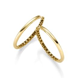 Adelia&acute;s Paar Creolen ADELIA&acute;S "Neuheit 2026 - Creolen Ohrringe 2,1 mm aus 333 Gelbgold", gold, Ohrringe, Damen, Damen, Gold