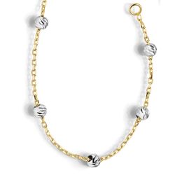 Adelia&acute;s Armband ADELIA&acute;S "Armband aus 333 Wei&szlig;gold", silber, Armb&auml;nder, Damen, Gold, Armband