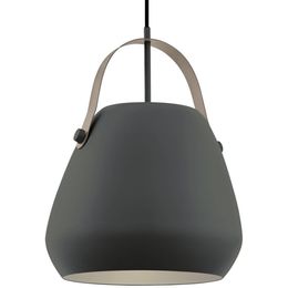 Eglo Pendelleuchte "BEDNALL", grau (grau, schwarz), 1, &Oslash; 29cm H: 110cm, 1 Stk., Leuchten, H&auml;ngeleuchte, dimmbar, Smart Home, Farbwechsel, Pendelleuchte