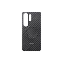 Samsung Handyh&uuml;lle "Carbon Magnet Case f&uuml;r Samsung Galaxy S26 Ultra", dunkelgrau, Samsung Galaxy S26 Ultra, H&uuml;llen, Backcover, Schutzh&uuml;lle, Handyschutzh&uuml;lle, Case, Schutzcase, sto&szlig;fest