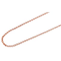 Adelia&acute;s Kette ohne Anh&auml;nger ADELIA&acute;S "Unisex Halskette &ndash; Erbskette aus Edelstahl 55+5", gold, Halsketten, Damen, 60cm, Edelstahl, Ein stilvolles Geschenk f&uuml;r besondere Momente