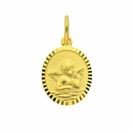 Adelia&acute;s Kettenanh&auml;nger ADELIA&acute;S "Damen 333 Gold Anh&auml;nger Amor", gold, Schmuckanh&auml;nger, Damen, Damen, Gelbgold 333 Gold, Gelbgold 333, Gold, Kettenanh&auml;nger, Goldschmuck f&uuml;r Damen