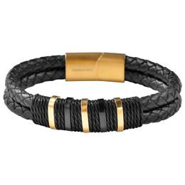 Adelia&acute;s Armband ADELIA&acute;S "Unisex Armband &ndash; Lederarmband aus Leder 23 cm", schwarz, Armb&auml;nder, Damen, 23cm, Leder, Armband, Zum Verschenken an Menschen, die Ihnen am Herzen liegen