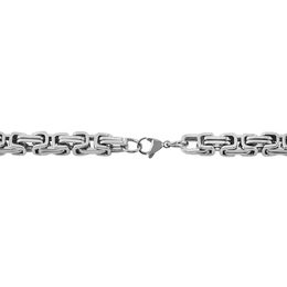 Adelia&acute;s Kette ohne Anh&auml;nger ADELIA&acute;S "Herren Halskette &ndash; K&ouml;nigskette aus Edelstahl 55 cm", silber, Halsketten, Herren, 55cm, Edelstahl, Perfekt als Geschenk f&uuml;r besondere Menschen