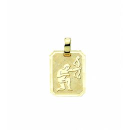 Adelia&acute;s Kettenanh&auml;nger ADELIA&acute;S "Damen & Herren 333 Gold Sternzeichen Anh&auml;nger Sch&uuml;tze", gold, Schmuckanh&auml;nger, Damen, Sch&uuml;tze, Gelbgold 333 Gold, Gelbgold 333, Gold, Kettenanh&auml;nger, Goldschmuck f&uuml;r Damen & Herren