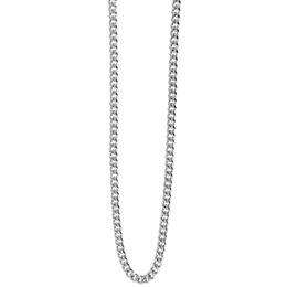 Adelia&acute;s Kette ohne Anh&auml;nger ADELIA&acute;S "Unisex Halskette &ndash; Panzerkette aus Edelstahl 60 cm", silber, Halsketten, Damen, 60cm, Edelstahl, Perfekt als Geschenk f&uuml;r besondere Menschen