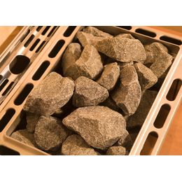 Saunasteine Weka "Diabassteine", grau, Diabas, Steine, 12 kg