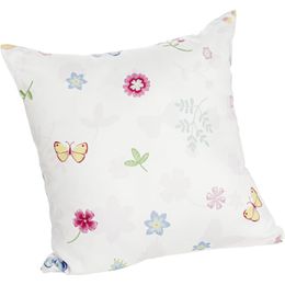 Dekokissen Paidi "in 40x40 cm, Baumwolle, verschiedene Motive", schmetterling, gemustert, B:40cm H:10cm L:40cm, Baumwolle, Polyester, Dekokissen_Sitzkissen_Kissenh&uuml;llen, Zierkissen mit F&uuml;llung, abnehmbarer und waschbarer Bezug