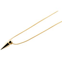 Adelia&acute;s Kette ohne Anh&auml;nger ADELIA&acute;S "Damen Halskette mit Anh&auml;nger &ndash; aus Edelstahl", gold, Halsketten, Damen, 50cm, Edelstahl, Ein Geschenk, das Freude macht