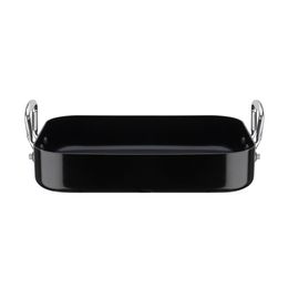 Br&auml;ter GSW "Salerno", schwarz, B:26cm H:7cm L:35cm, T&ouml;pfe, Br&auml;ter aus robuster Alu-Legierung mit Antihaft-Versiegelung