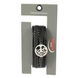 Adelia&acute;s Kettenanh&auml;nger ADELIA&acute;S "Unisex Anh&auml;nger &ndash; Lebensbaum Gravuranh&auml;nger aus Leder", schwarz, Schmuckanh&auml;nger, Damen, Leder, Kettenanh&auml;nger, Perfekt als Geschenk f&uuml;r besondere Menschen