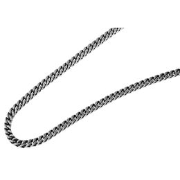 Adelia&acute;s Kette ohne Anh&auml;nger ADELIA&acute;S "Unisex Halskette &ndash; Panzerkette aus Edelstahl 43 cm", silber, Halsketten, Damen, 43cm, Edelstahl, Ideal zum Verschenken &ndash; schlicht und stilvoll