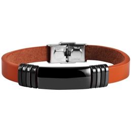 Adelia&acute;s Armband ADELIA&acute;S "Unisex Armband aus Leder 21 cm", braun, Armb&auml;nder, Damen, 21cm, Leder, Armband, Perfekt als Geschenk zum einfach so