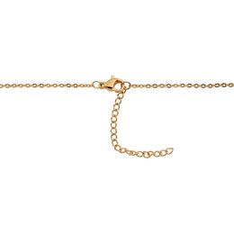 Adelia&acute;s Kette ohne Anh&auml;nger ADELIA&acute;S "Damen Halskette mit Anh&auml;nger &ndash; aus Edelstahl", gold, Halsketten, Damen, 48cm, Edelstahl, Ideal zum Verschenken &ndash; schlicht und stilvoll