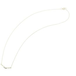 Adelia&acute;s Kette ohne Anh&auml;nger ADELIA&acute;S "Damen Halskette aus 333 Gold mit Zirkonia 45 cm", gold, Halsketten, Damen, 45cm, Gelbgold 333, Ein kleines Geschenk mit gro&szlig;er Wirkung